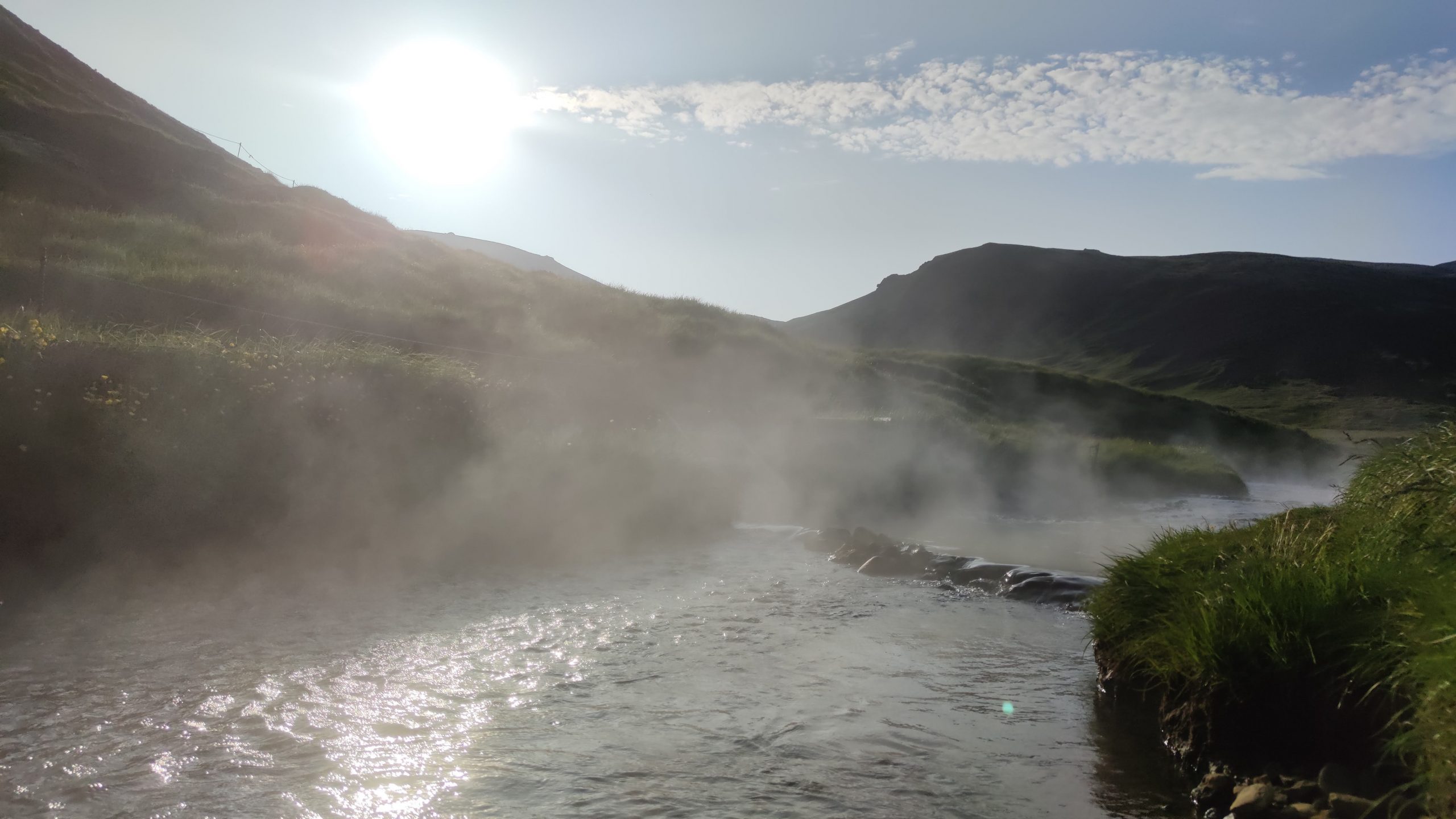 Reykjadalur Hot Spring Thermal River